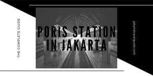 Poris Commuter Station in Jakarta