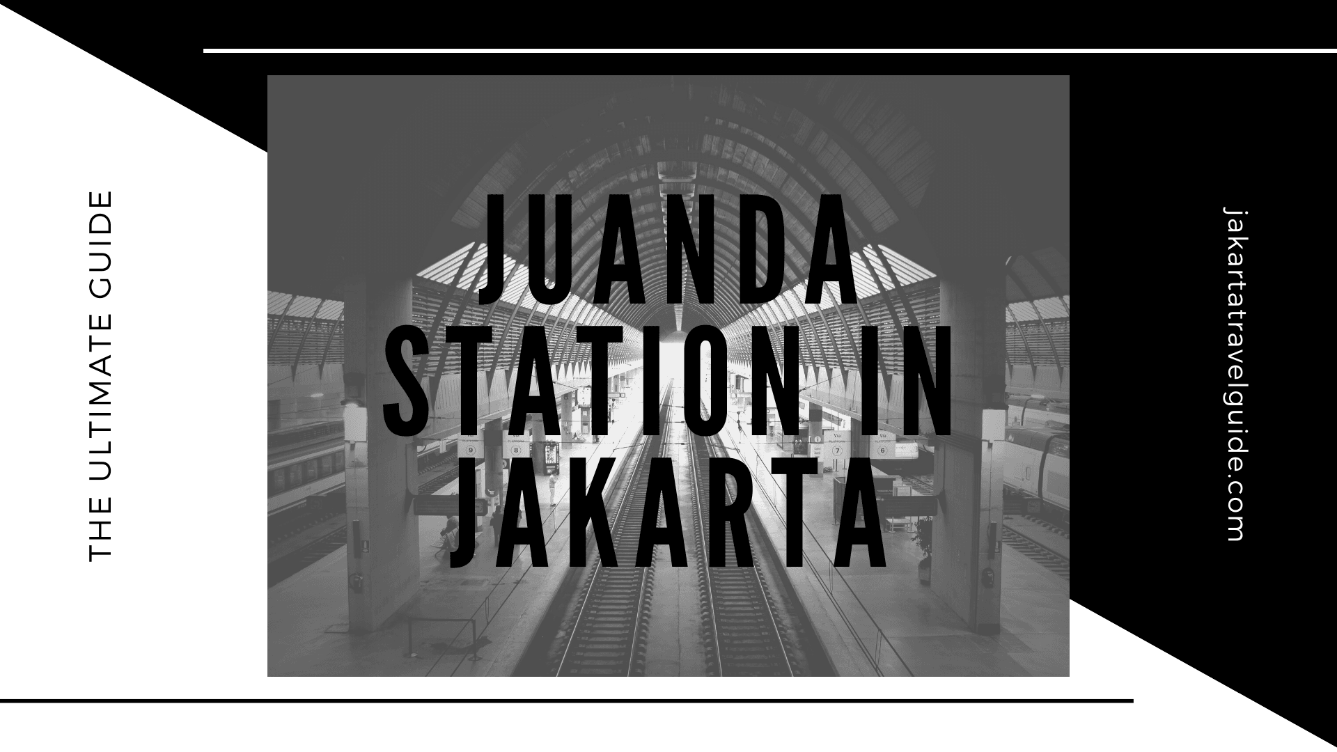 Juanda Commuter Station in Jakarta